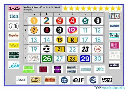 Interactive worksheets and online exercises in dutch | TopWorksheets