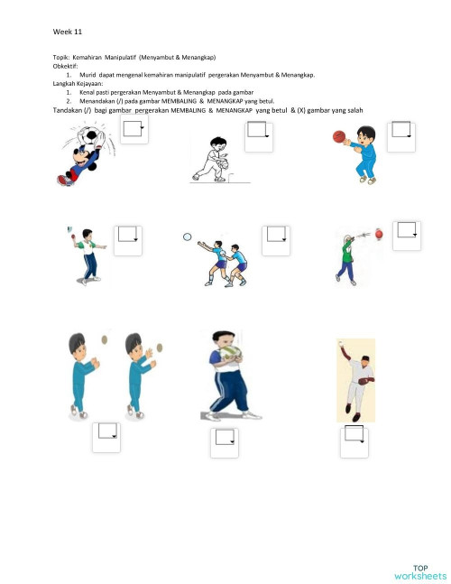 Rekreasi dan Kesenggangan: interactive worksheets and online exercises ...