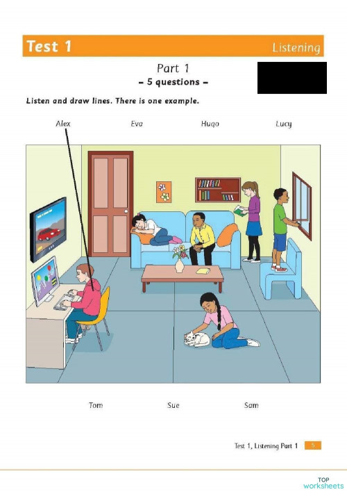 STARTER TEST -MIDTERM. Interactive worksheet | TopWorksheets