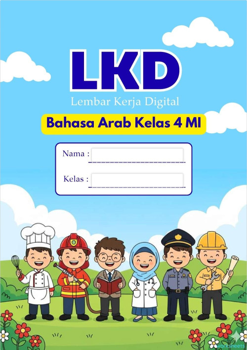 LKD PROFESI BAHASA ARAB MI KELAS 4. Lembar kerja interaktif | TopWorksheets