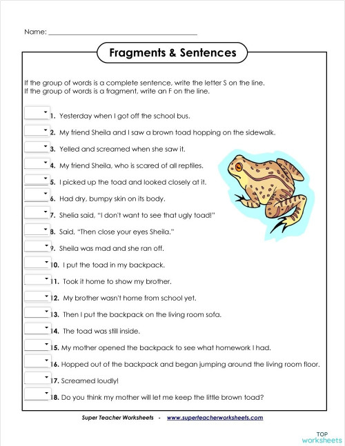 Grammar: interactive worksheets and online exercises | TopWorksheets