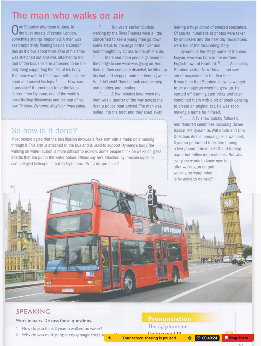 Think 3 - Unit 5. Interactive worksheet | TopWorksheets