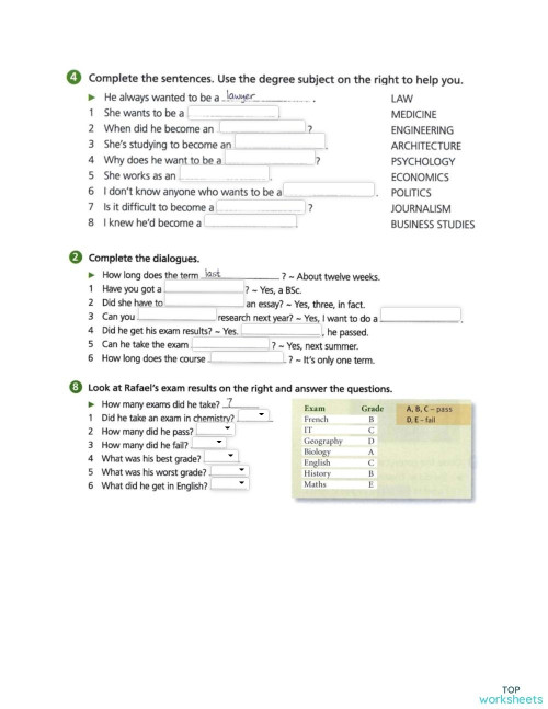 Week 4 - Day 1 - WS. Interactive worksheet | TopWorksheets