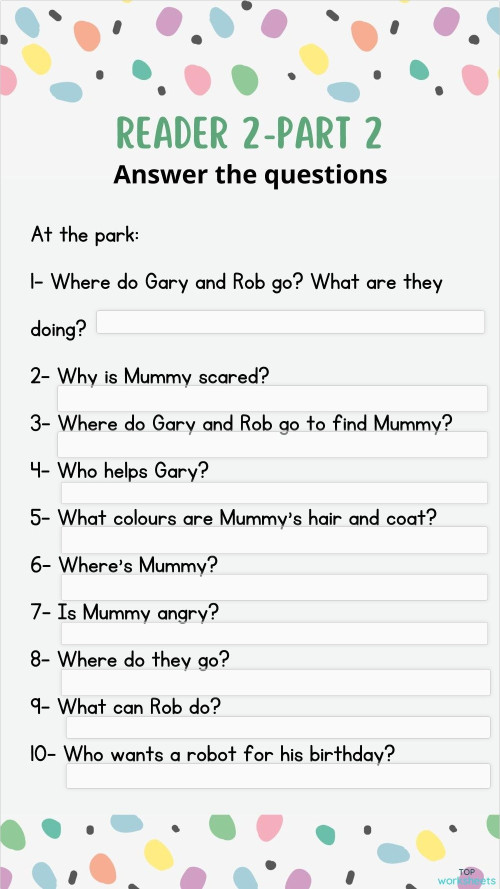 Reader 2- Ch2. Interactive worksheet | TopWorksheets