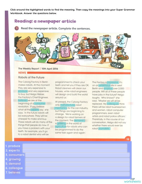 English Plus 1 - Unit 4. Interactive worksheet | TopWorksheets