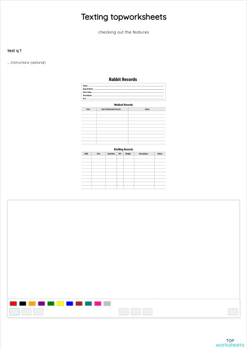 Texting topworksheets. Interactive worksheet | TopWorksheets