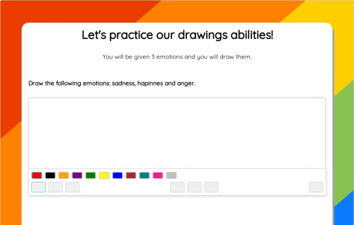 Let's practice our drawings abilities!. Ficha interactiva | TopWorksheets