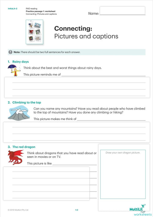 Lessons 17-22 Practice passage 1 Connecting. Interactive worksheet ...