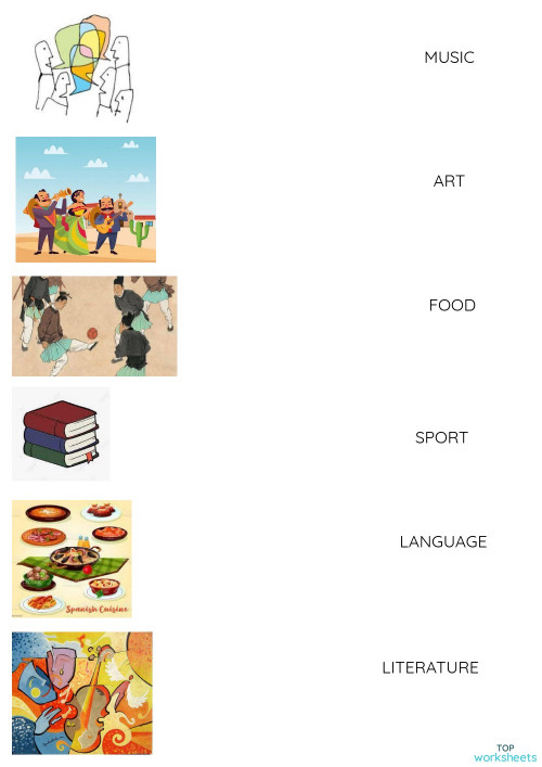 Culture Activity. Interactive worksheet | TopWorksheets