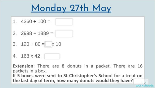 5 A Day: interactive worksheets and online exercises | TopWorksheets
