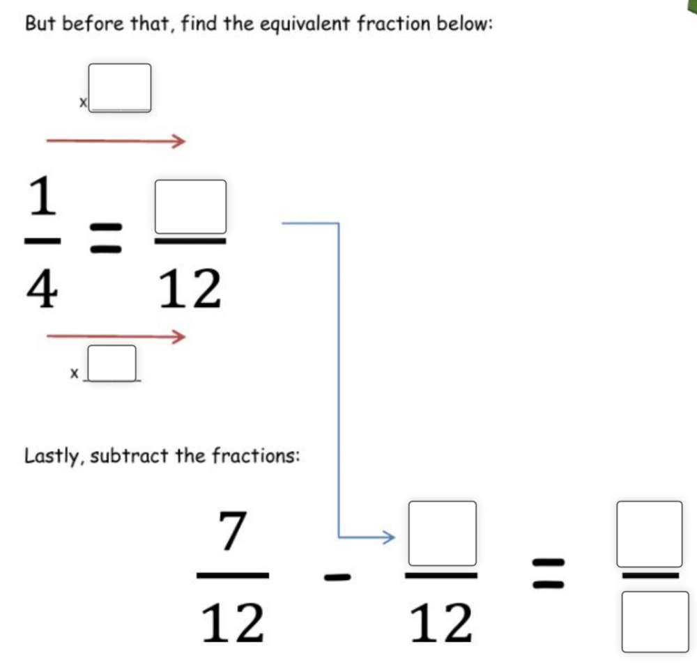 REVIEW: TEST ON FRACTIONS. Interactive worksheet | TopWorksheets