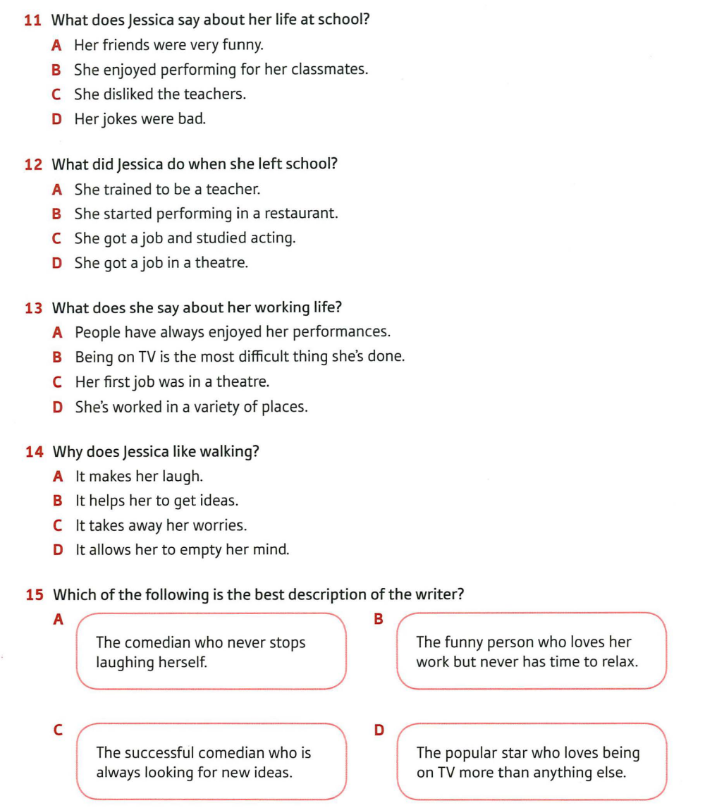 Preliminary B1 FS Exam Trainer Part 3. Interactive worksheet ...