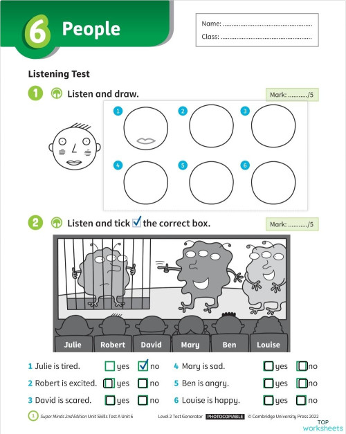 SM2 - Unit 6. Interactive worksheet | TopWorksheets