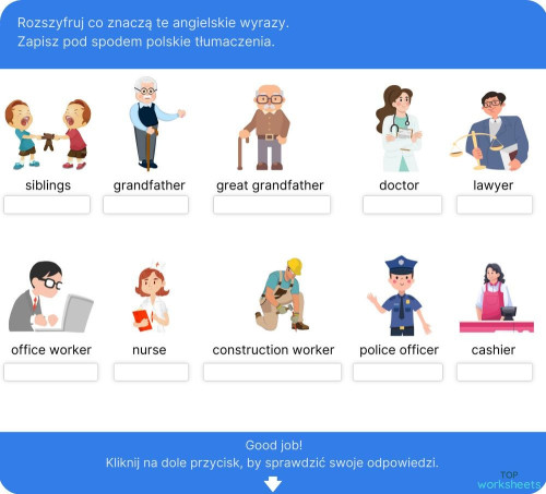 Interactive worksheets and online exercises in polish | TopWorksheets