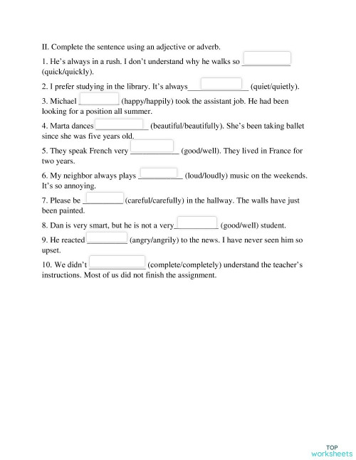 Bài 2_Word form. Interactive worksheet | TopWorksheets
