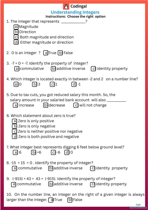 Natural numbers: interactive worksheets and online exercises | TopWorksheets