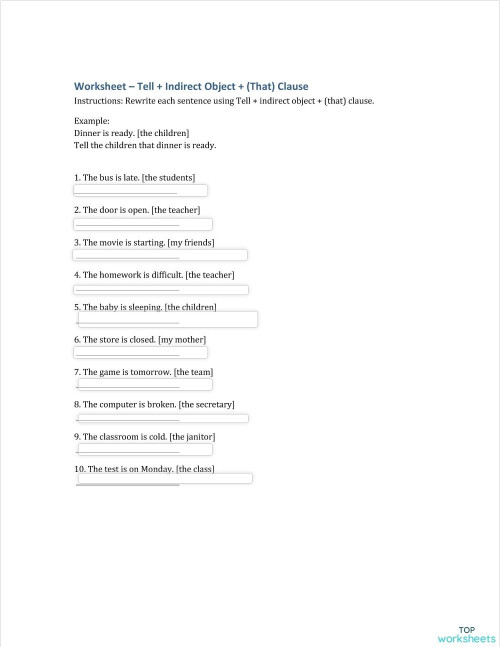 SIMPLE PRESENT TEST (Affirmative form). Ficha interactiva | TopWorksheets