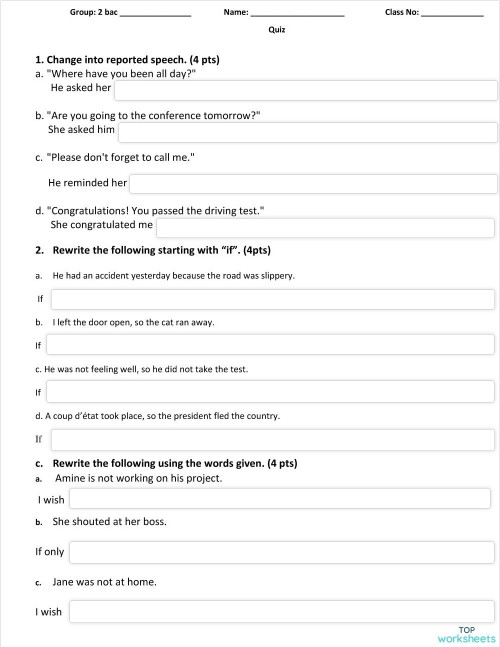Azar Workbook Fundamentals of Grammar B1 part 1. Interactive worksheet ...