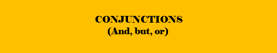 CONJUNCTIONS (AND, OR, BUT). Ficha interactiva | TopWorksheets