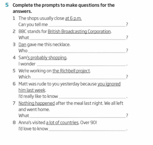 Question forms (B2+). Interactive worksheet | TopWorksheets