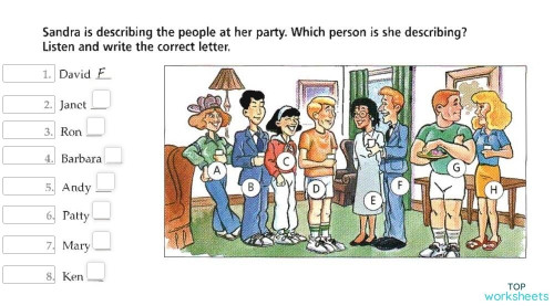 learn to listen clothes 1. Interactive worksheet | TopWorksheets