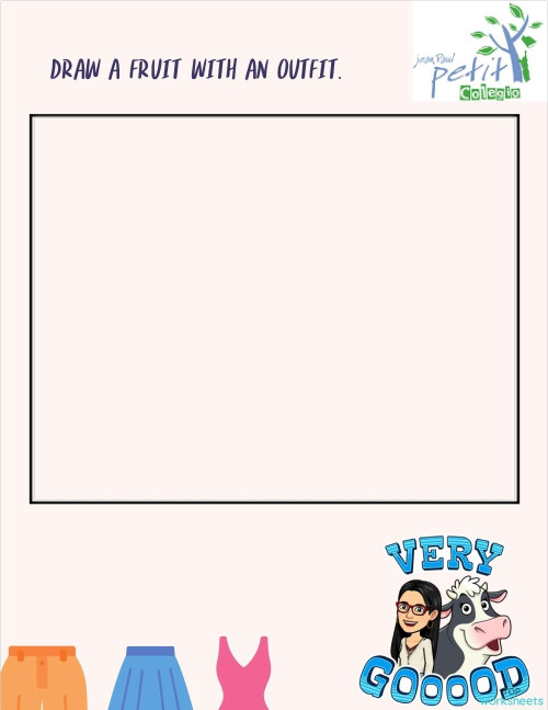 clothes project. Interactive worksheet | TopWorksheets