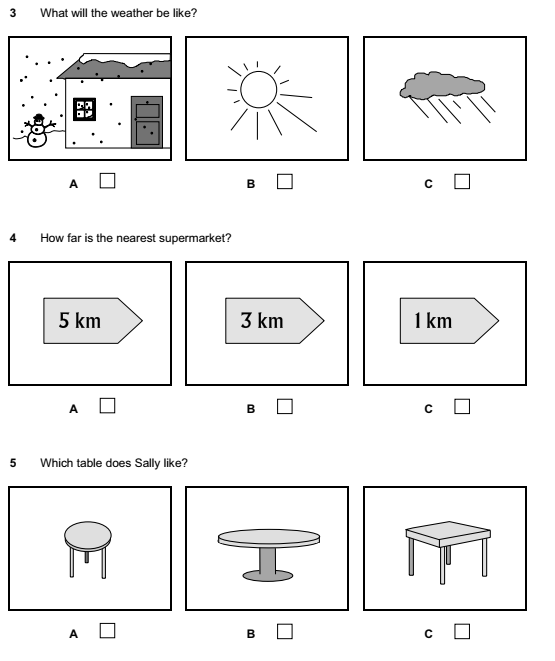 LISTENING SAMPLE TEST 1 2004. Interactive worksheet | TopWorksheets