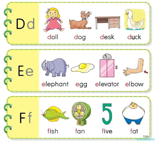 phonics def 7. Interactive worksheet | TopWorksheets