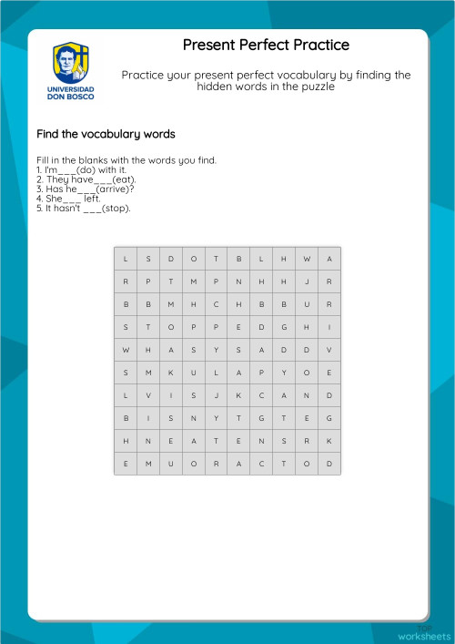 Present Perfect Practice. Interactive worksheet | TopWorksheets