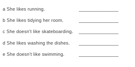 III Term 7.6 Like +verb+ing. Interactive worksheet | TopWorksheets
