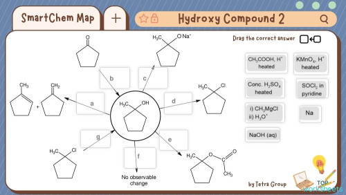HYDROXY COMPOUND 2. Interactive worksheet | TopWorksheets