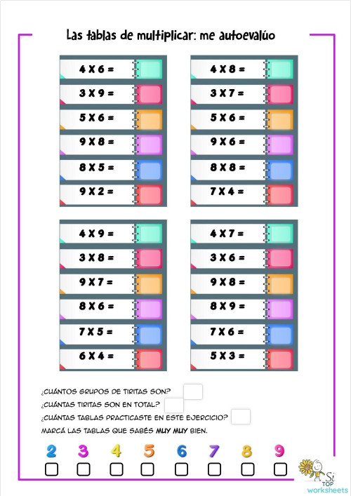 Problemas y ejercicios del doble y la mitad. Ficha interactiva | TopWorksheets