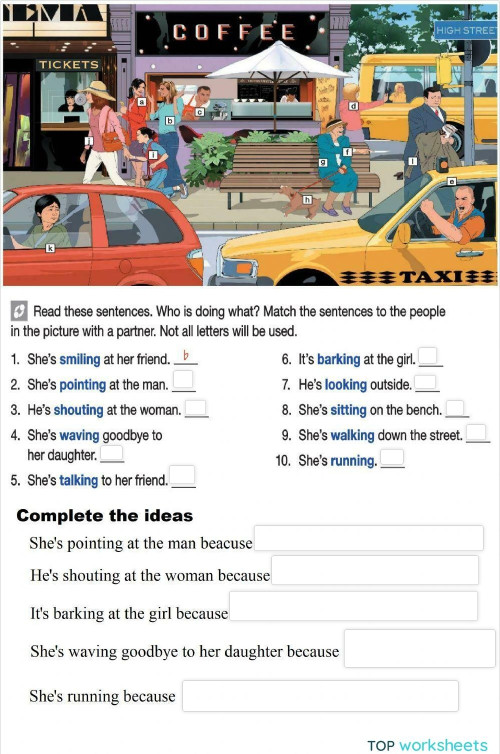 Basic5 unit 2 lesson a vocabulary. Interactive worksheet | TopWorksheets