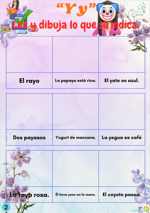 Letra "Yy": fichas interactivas y ejercicios online | TopWorksheets