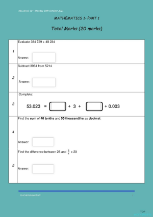 PSR Revision-paper 1- part 1. Interactive worksheet | TopWorksheets
