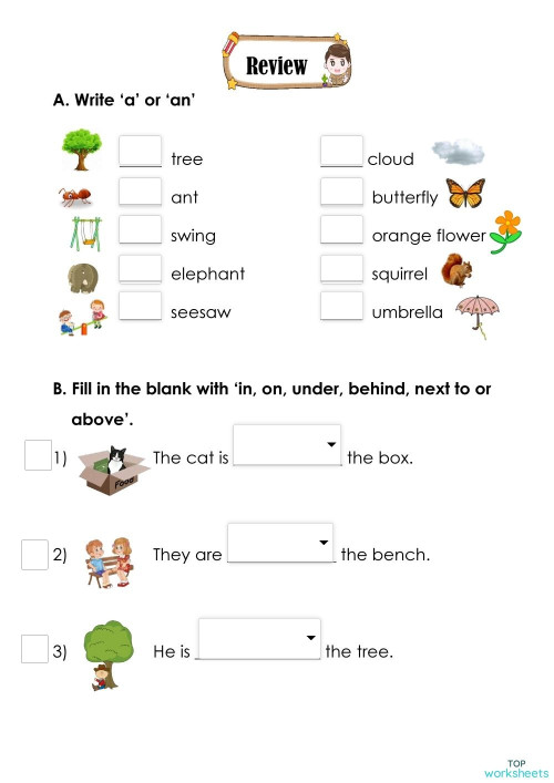 Unit 1. Homework. Interactive worksheet | TopWorksheets