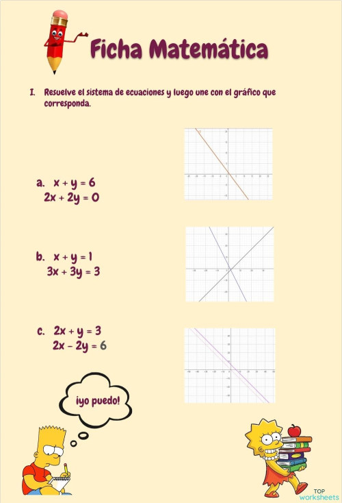 Actividad Desigualdades. Ficha interactiva | TopWorksheets
