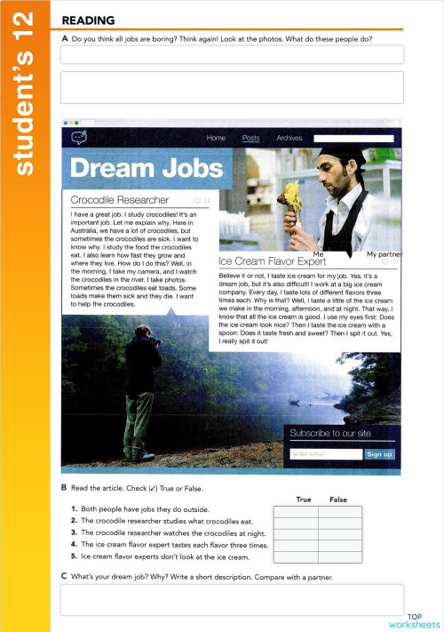 IC008 Student's 12. Interactive worksheet | TopWorksheets