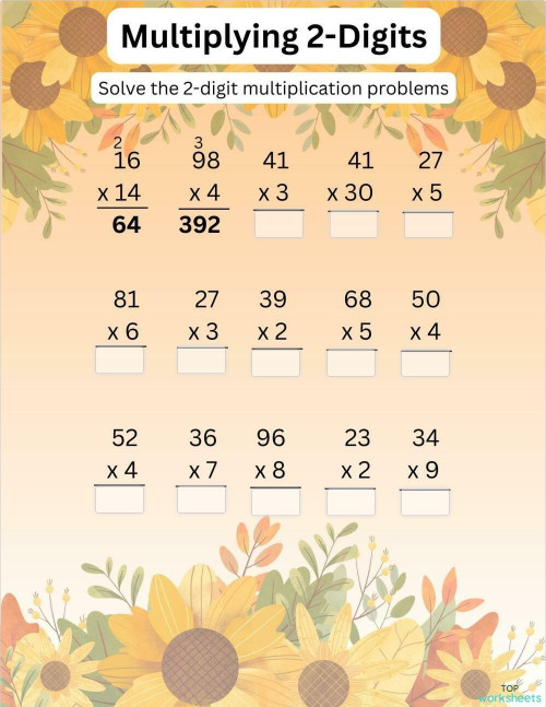 Skip counting 6, 7, 8, 9 and 10 for Year 3. Interactive worksheet ...