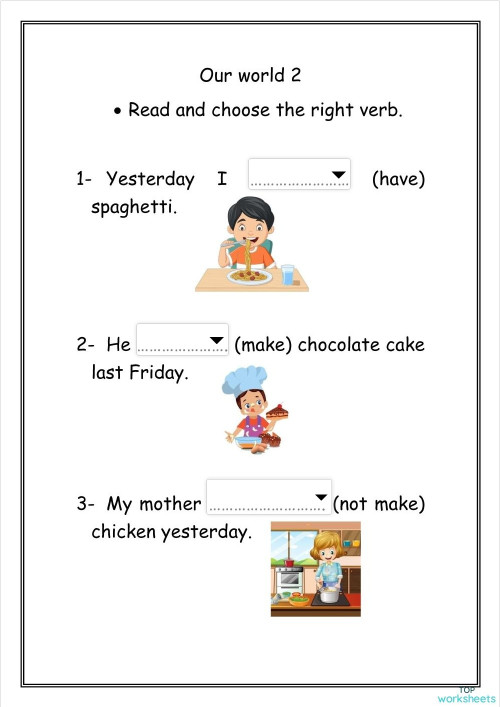 grade 3 module 9 our world 2. Interactive worksheet | TopWorksheets
