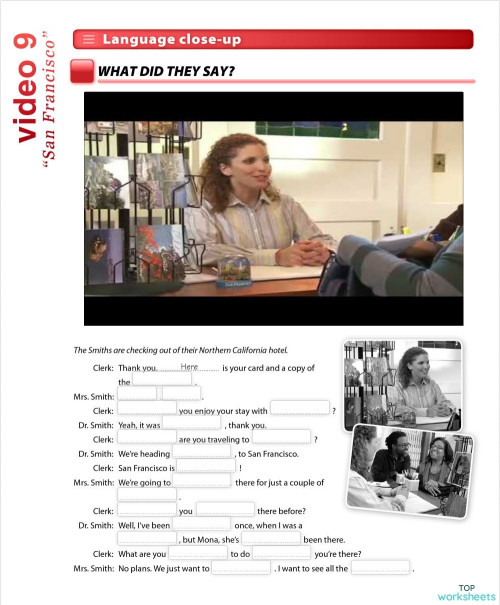 IC111 Video 09 + Video 10. Interactive worksheet | TopWorksheets
