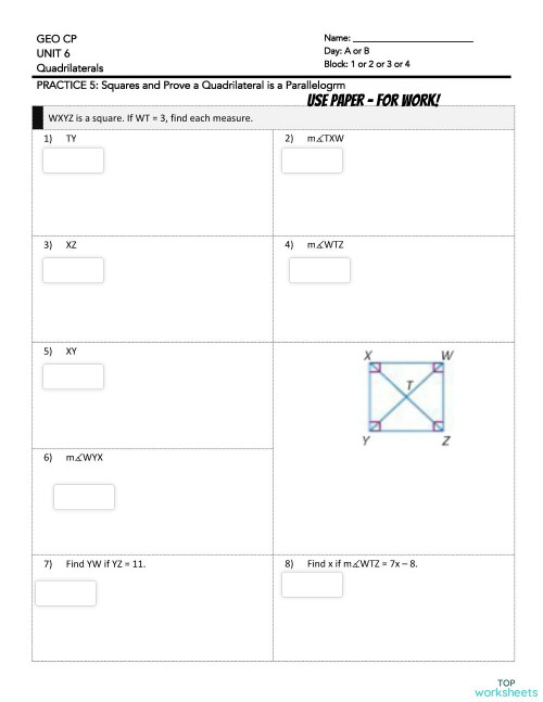 Boxes and Sketches. Interactive worksheet | TopWorksheets