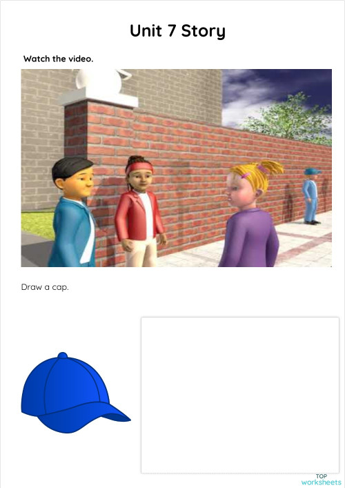 Level 1 —Unit 7 - Story. Interactive worksheet | TopWorksheets