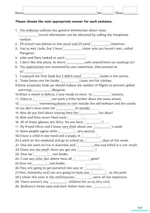 another/other. Interactive worksheet | TopWorksheets