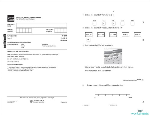 Checkpoint_2016_J. Interactive worksheet | TopWorksheets
