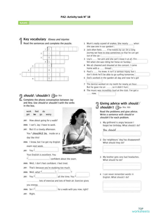 Y3-TASK 18. Interactive worksheet | TopWorksheets