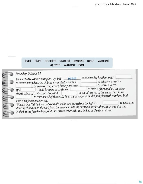 Third- english test. Interactive worksheet | TopWorksheets