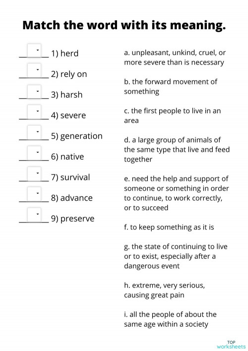 opening class. Interactive worksheet | TopWorksheets