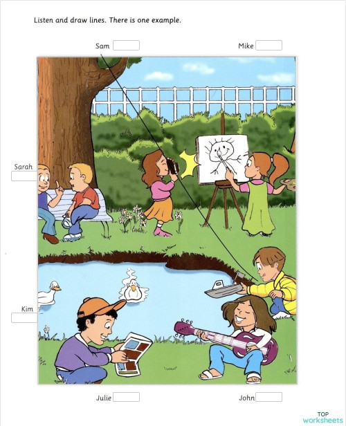 Listening comprehension: interactive worksheets and online exercises ...
