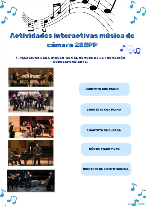Ejercicios De intervalos.. Ficha interactiva | TopWorksheets